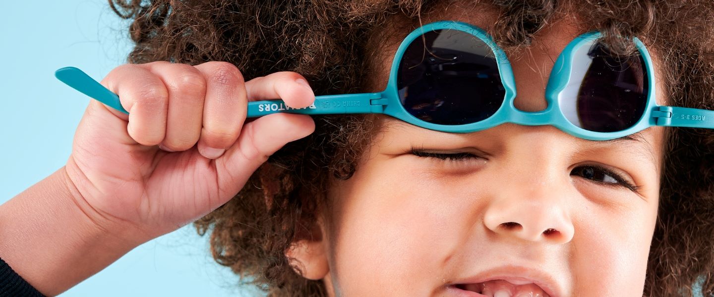 Kids play sunglasses store